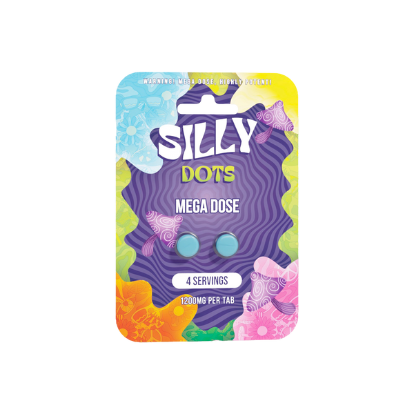 Silly Dots Mega Dose 1200mg Tabs | 2 Tabs – Purple Organics