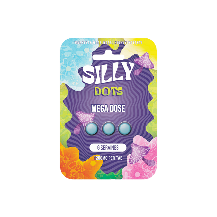Silly Dots Mega Dose 1200mg Tabs | 3 Tabs – Purple Organics